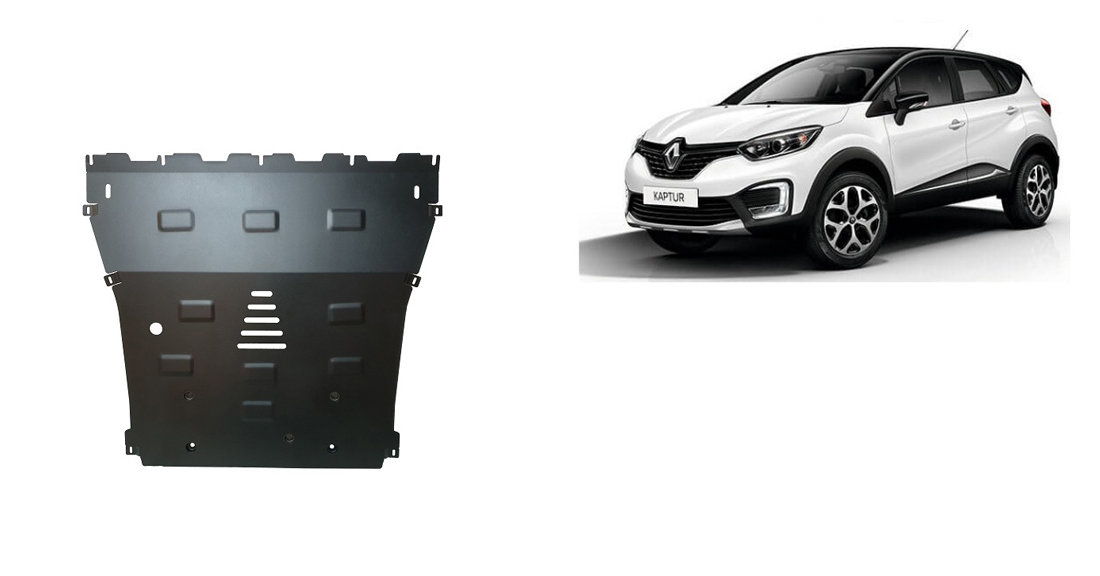 Protection sous moteur et de la boîte de vitesse Renault Captur (2019-2026)